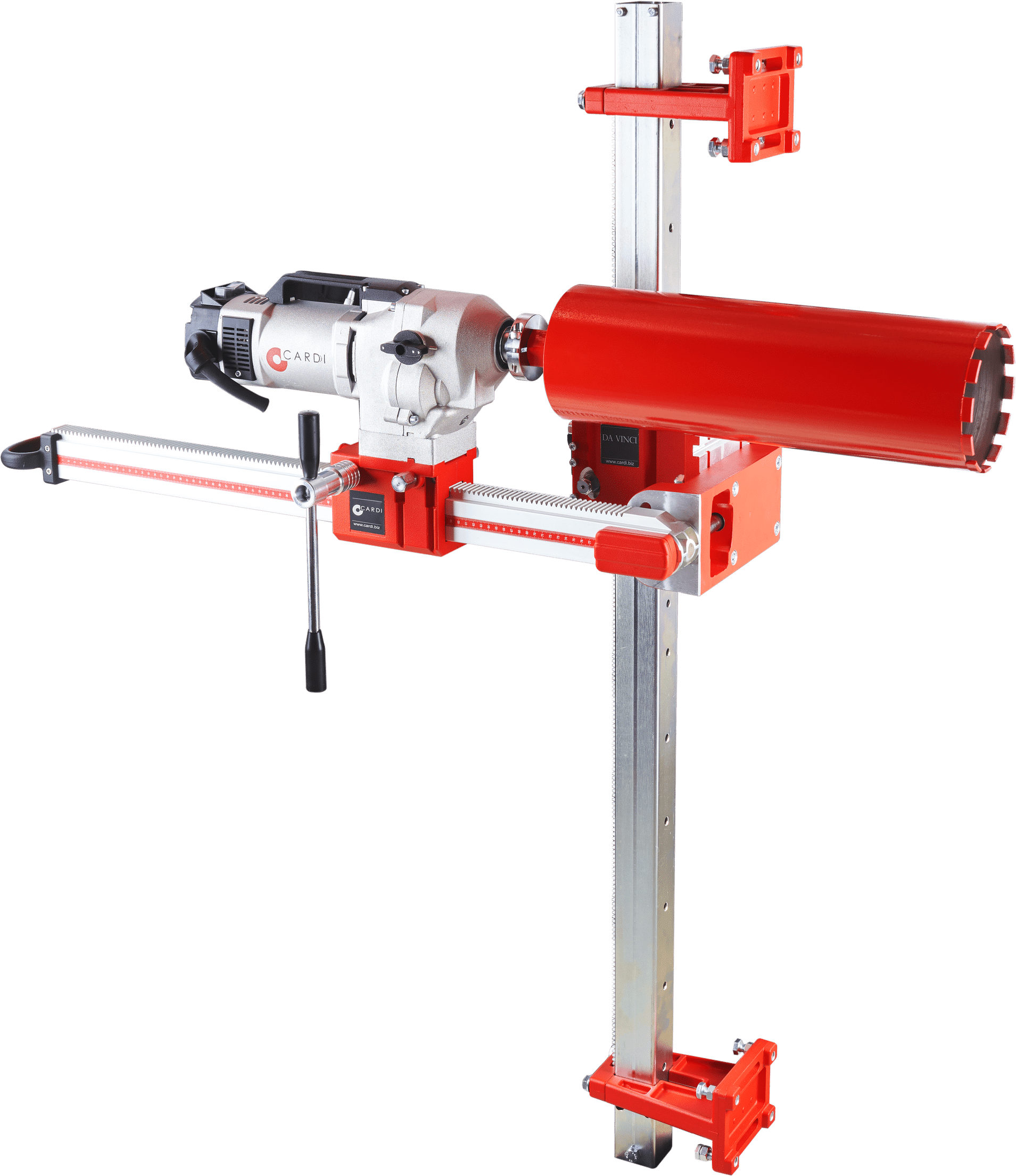 CARDI - DV SD-1504 - Core drill on rail - Wet